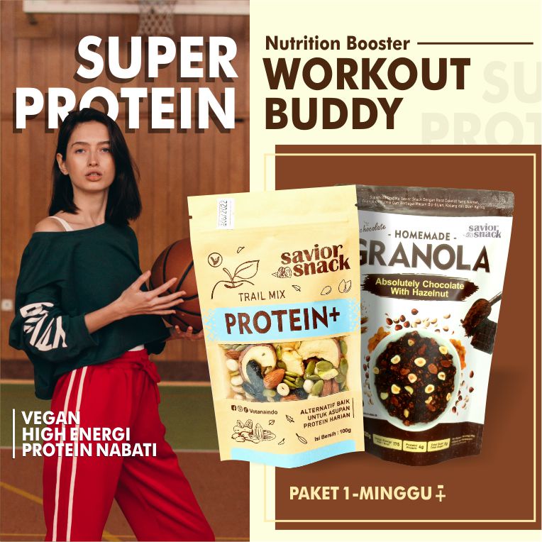 Jual Makanan Diet Rendah Kalori Super Protein Trail Mix & Granola ...