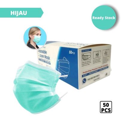 Jual Masker 3Ply Earloop Premium Isi 50Pcs JM | Shopee Indonesia
