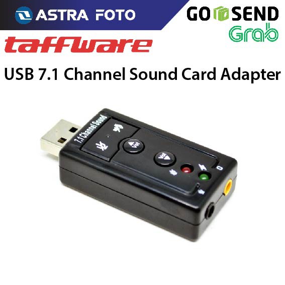 Jual Taffware USB 7.1 Channel Sound Card Adapter - TC-03 - Soundcard ...