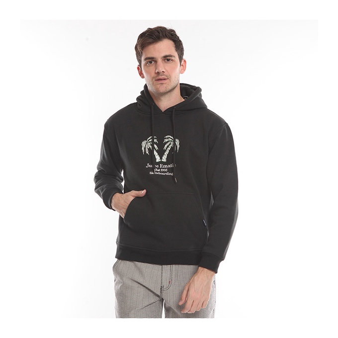 Jual Juice Ematic Jumper Pria Hitam Palce Jumper MJMP24605-BLK Planet ...