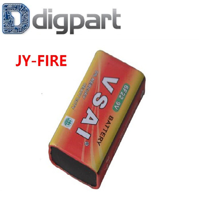 Jual Baterai Kotak 9V VSAI BATTERY Batre Kotak Baterai Arduino | Shopee ...
