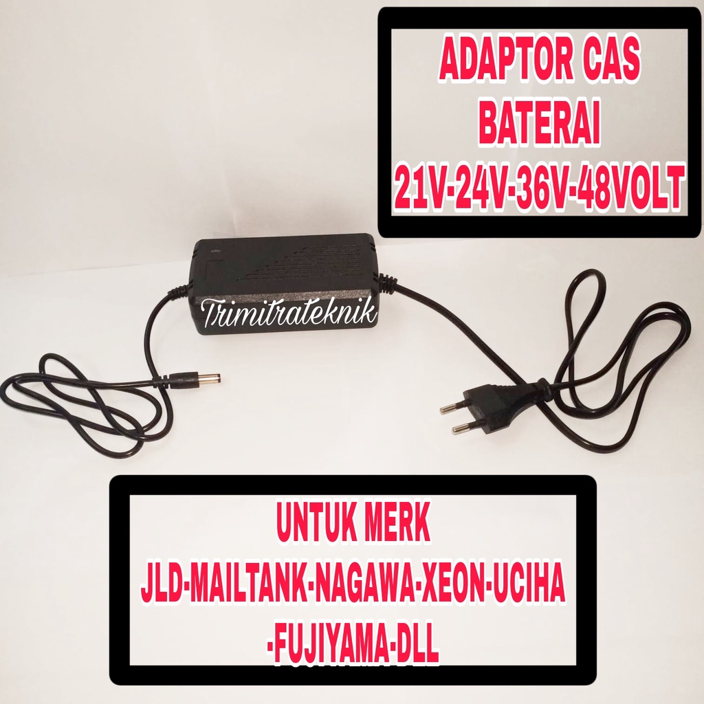 Jual Adaptor Cas Chargeran Baterai Multifungsi bisa Untuk Baterai 21v ...
