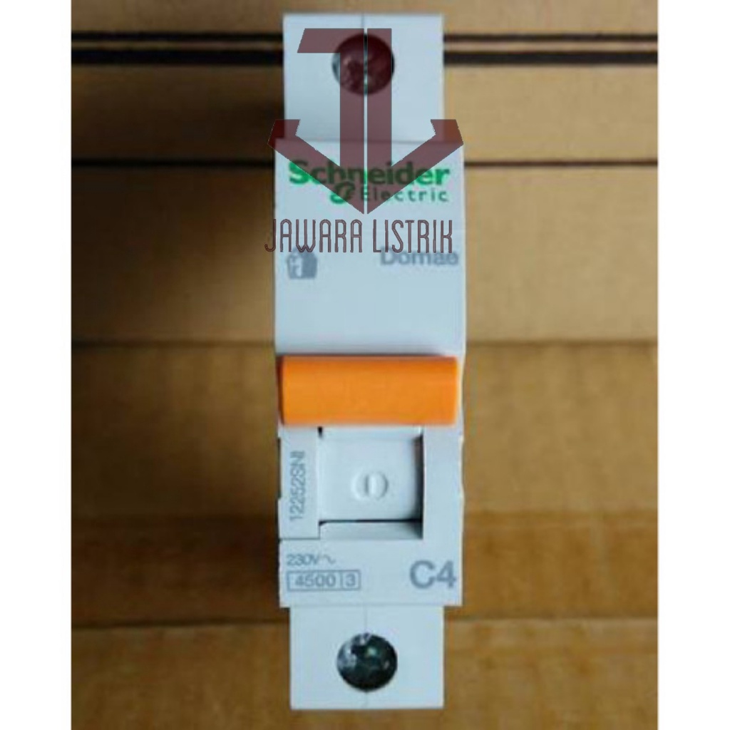 Jual mcb 4A , mcb schneider 4 A / 4 ampere / 1 pass | Shopee Indonesia