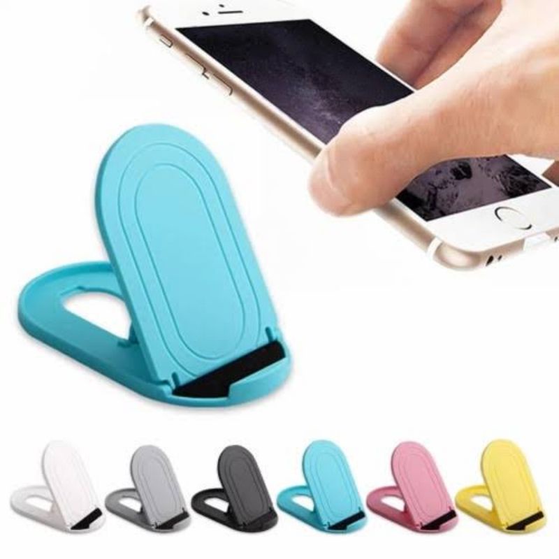 Jual STAND HP / HOLDER HP / DUDUKAN HP MINI MODEL OVAL | Shopee Indonesia