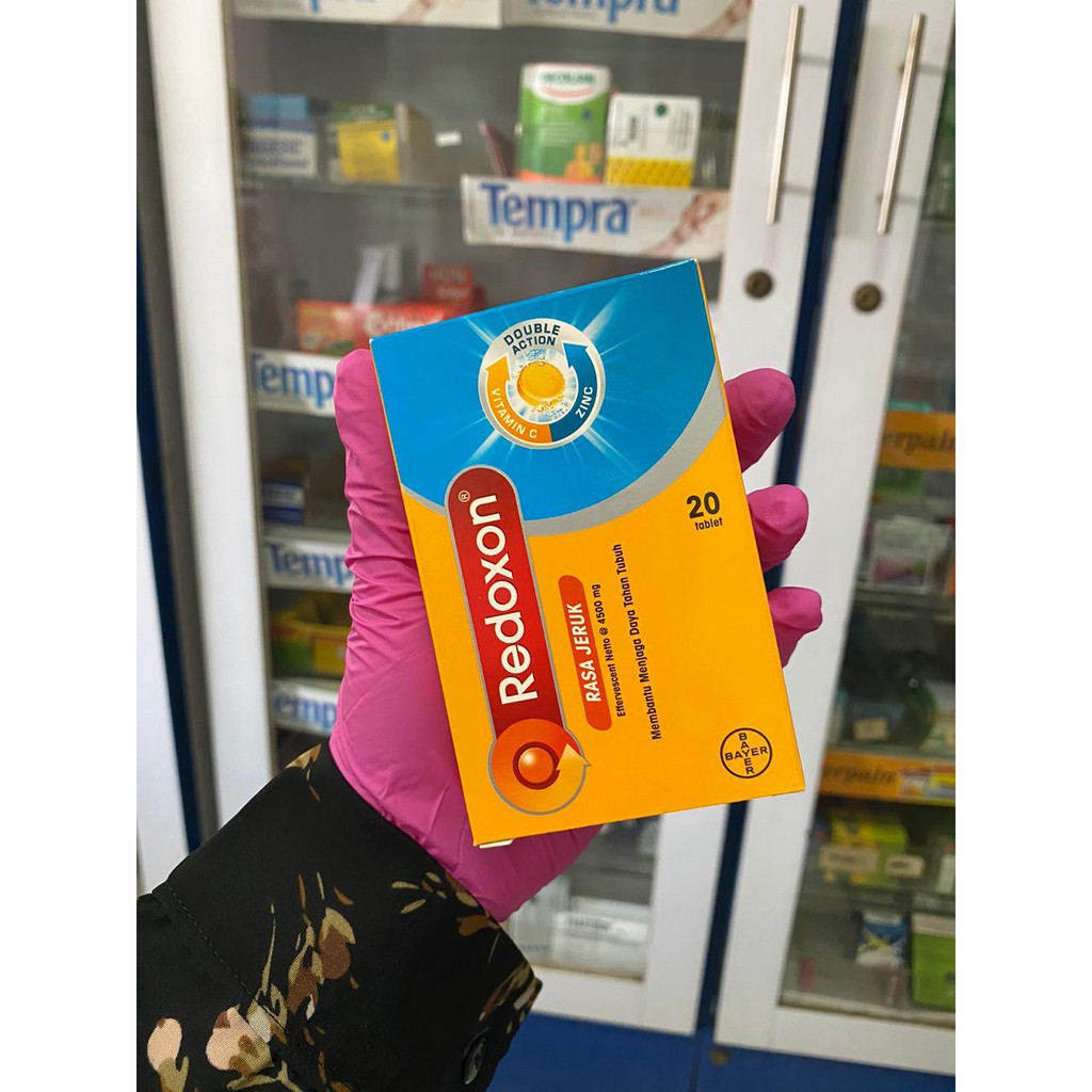 Jual REDOXON CDR CALDECE FORTOS PROTECAL 10 DAN 15 TABLET VITAMIN C ...