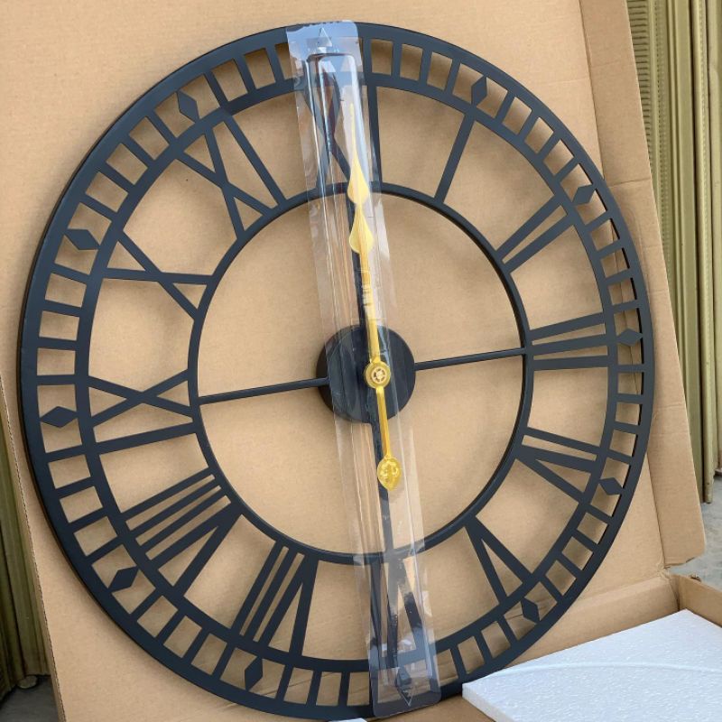 Jual Jam Dinding Vintage /Jam Nordic /Jam Besi | Shopee Indonesia