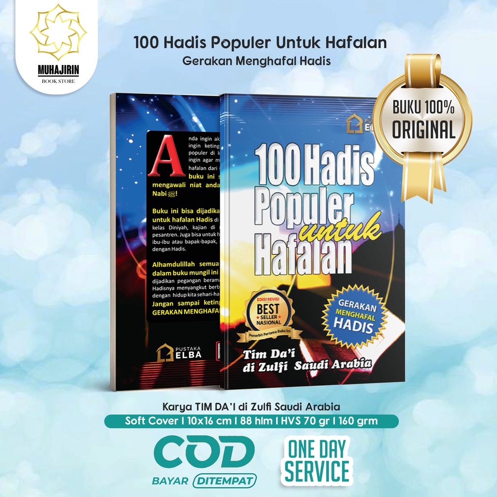 Jual Buku Hadis - 100 Hadis Populer Untuk Hafalan | Shopee Indonesia
