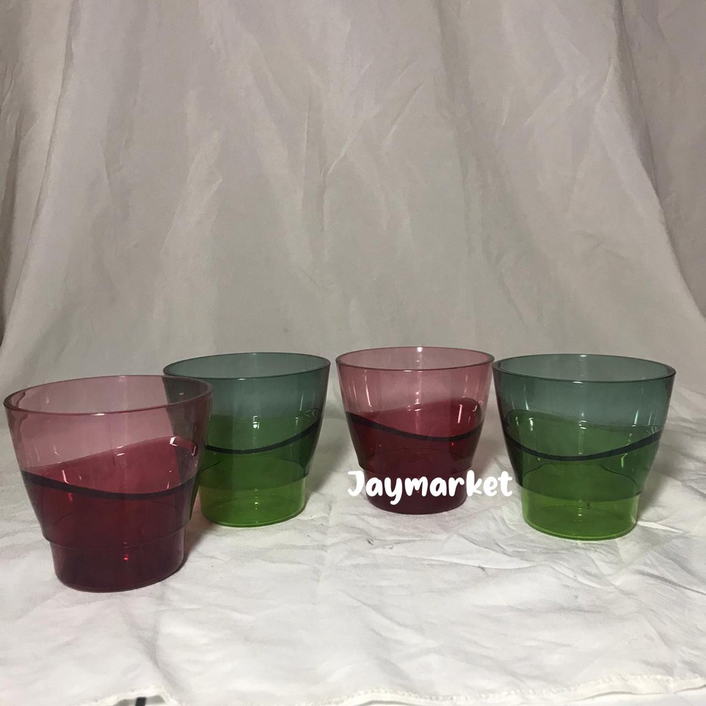 Jual SALE! ELEGANZIA GLASS Tupperware gelas (1) | Shopee Indonesia