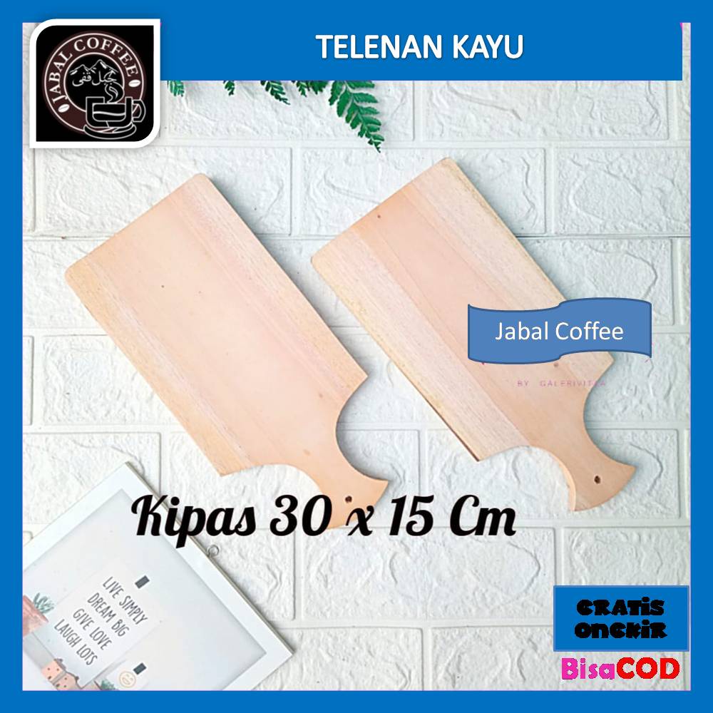 Jual Telenan Kayu Besar 30X15 Cm / Talenan Kayu / Wooden Cutting Board ...