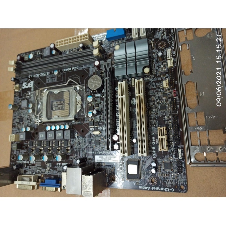 Jual MAINBOARD B75 ECS B75H2-M3 LGA 1155 MOTHERBOARD B75 ECS | Shopee ...