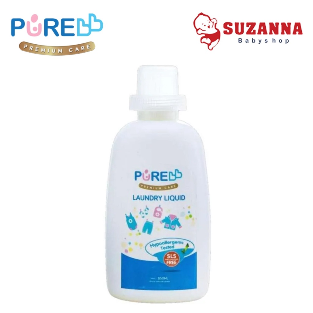 Jual PUREBB LAUNDRY LIQUID BOTOL 850ML PURE BB | Shopee Indonesia