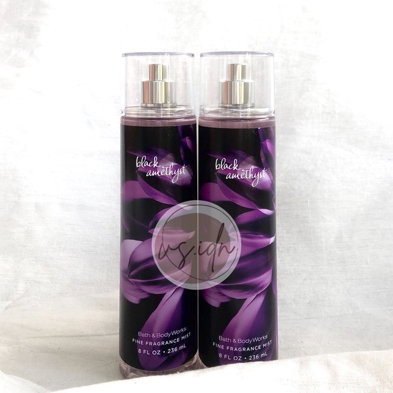 Jual Black Amethyst Bath and Body Works Fine Fragrance Mist | Shopee ...