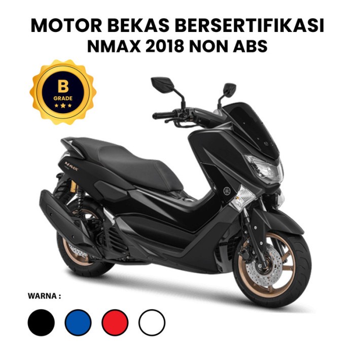 Jual Yamaha Nmax non ABS 2018 Second Grade B (Bersertifikasi) | Shopee ...