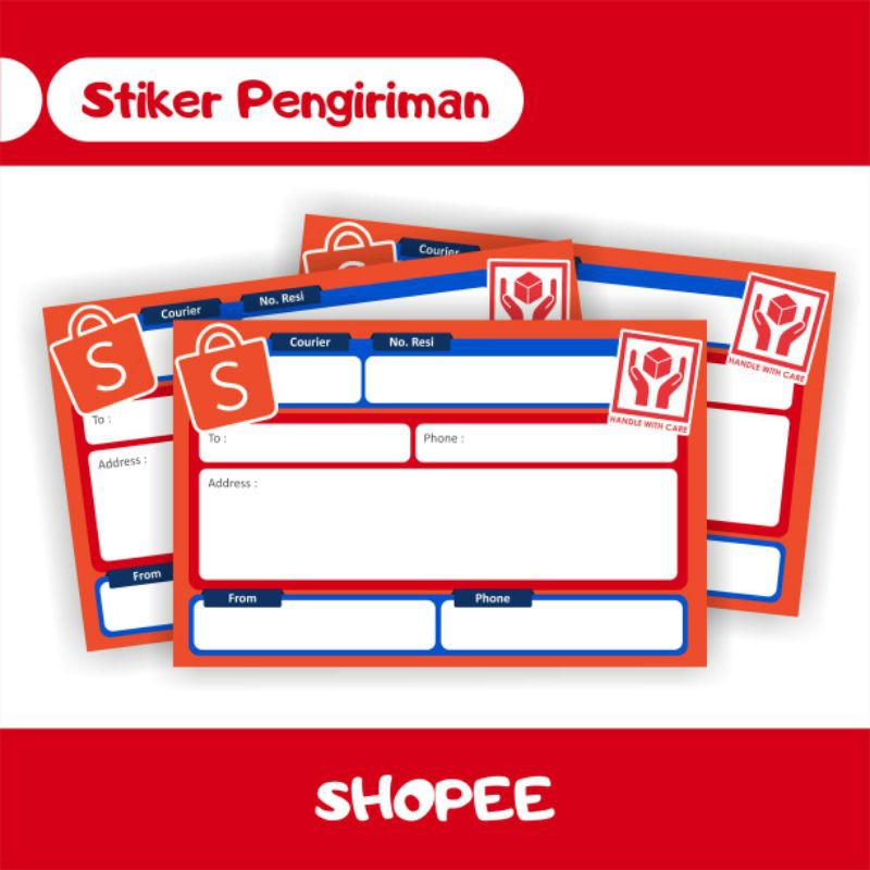 Jual STIKER PENGIRIMAN SHOPEE | Shopee Indonesia