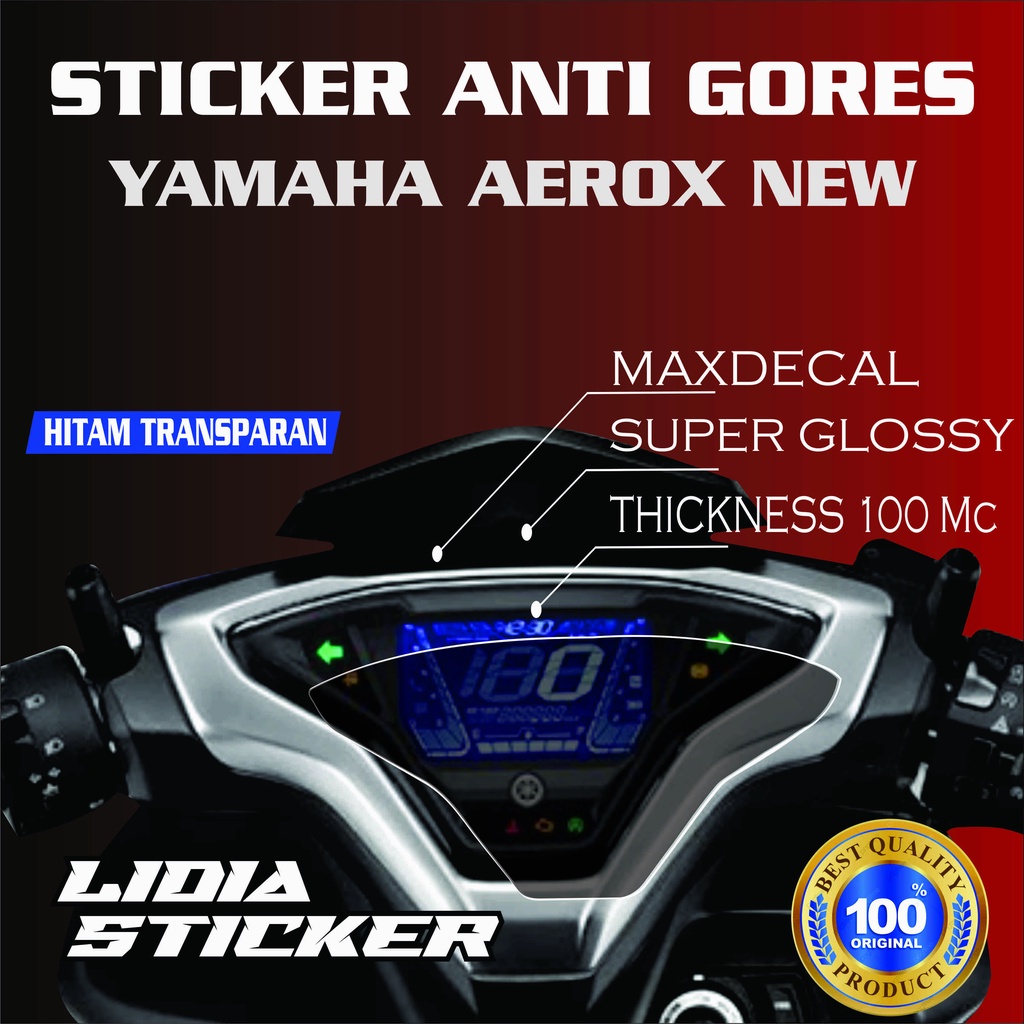 Jual STIKER AEROX PELINDUNG SPEEDOMETER YAMAHA AEROX | Shopee Indonesia