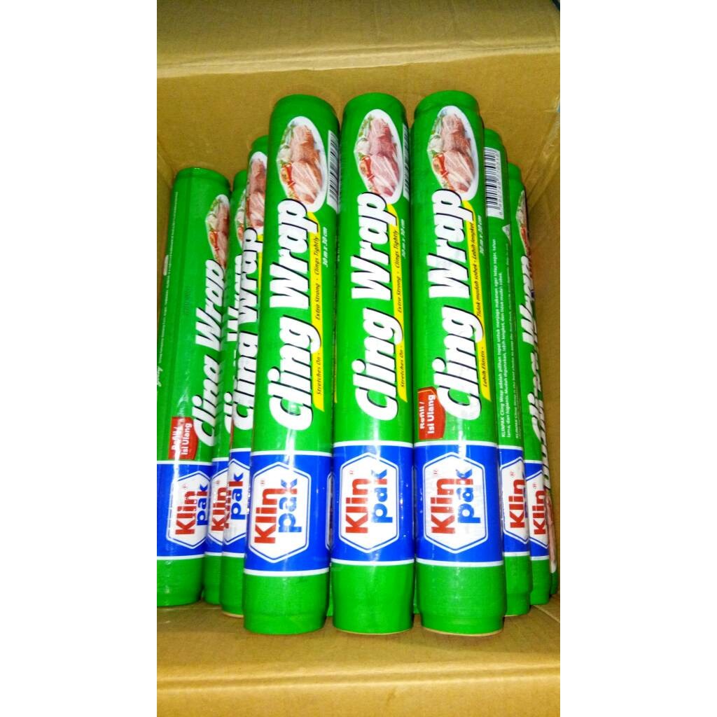 Jual Plastik wraping makanan / Cling Wrap Klin Pak | Shopee Indonesia