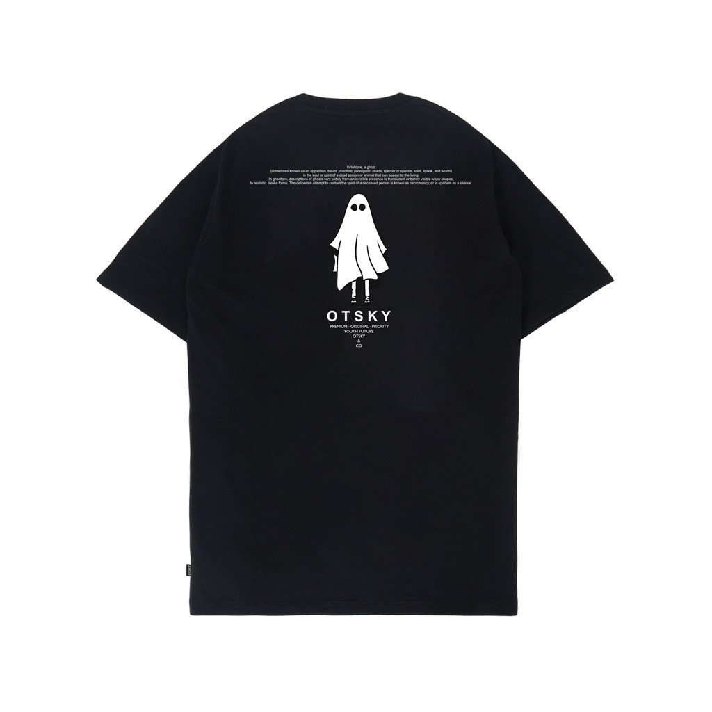 Jual Otsky Kaos Pria Ghost Cotton Combed 24s 2(F3) | Shopee Indonesia