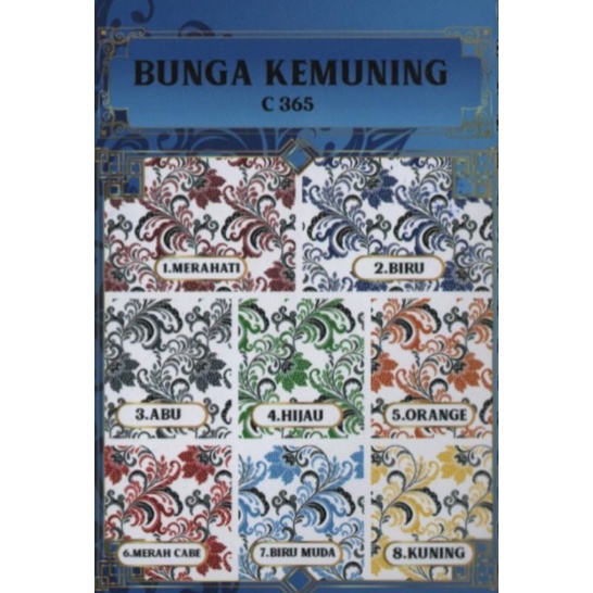 Jual Kain Batik Meteran Motif "Kemuning" / Kain Batik Seragam Meteran ...