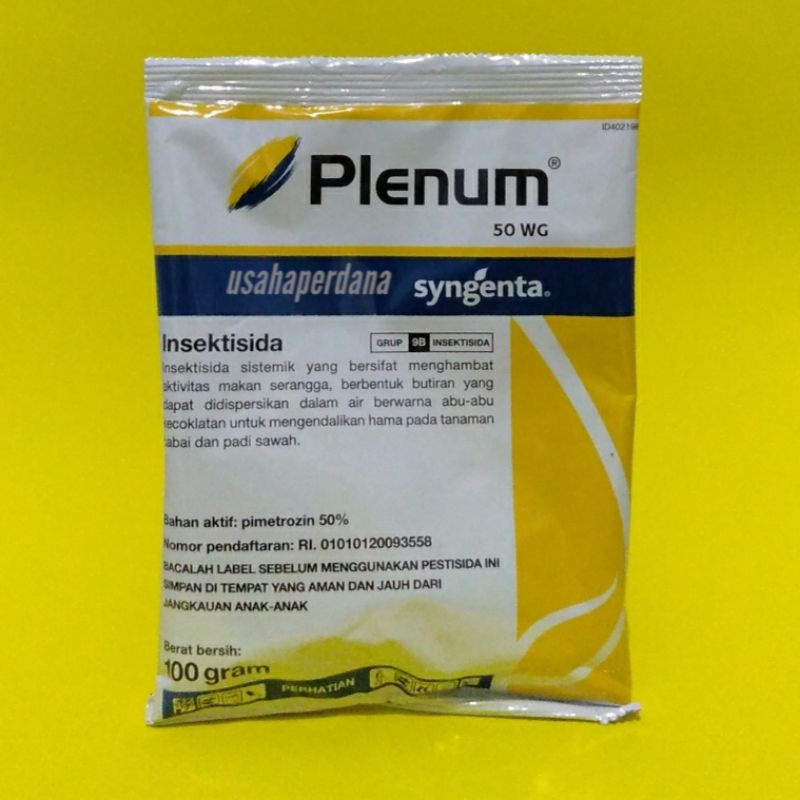 Jual Plenum 50 wg 100 Gram - Insektisida Syngenta Ori 100% | Shopee ...
