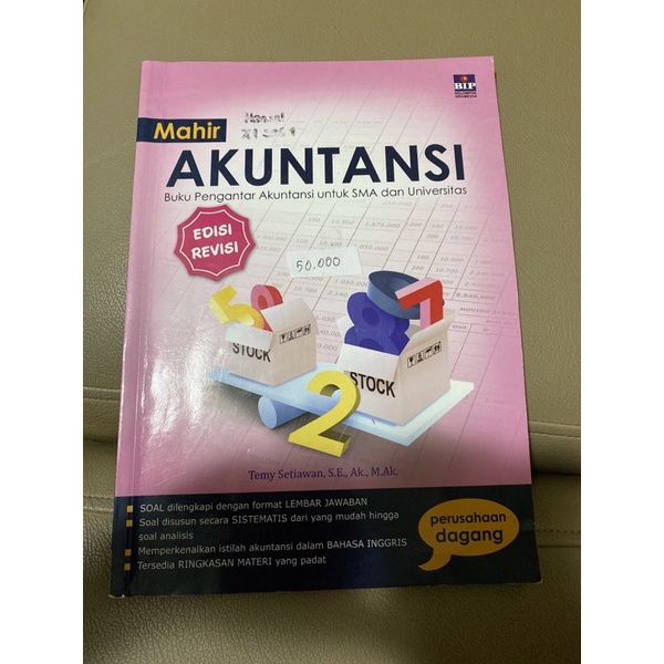 Jual Buku Akuntansi Pengantar Akuntansi untuk SMA dan Universitas edisi ...