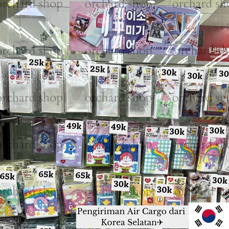 Jual 🇰🇷 Daiso Korea Collection Book Kolbuk Sleeve Card Holder Cahol Disney Bears Jastip Korea ...
