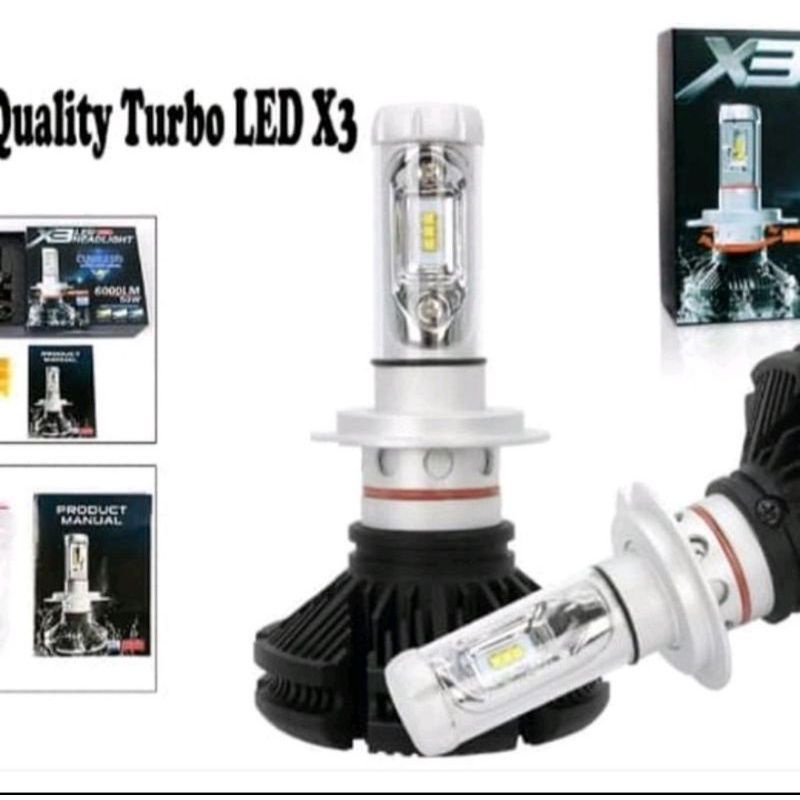 Jual Lampu led haed Lampu torbo led x3 H4 H11 3 warna for Toyota all new Sigra | Shopee Indonesia