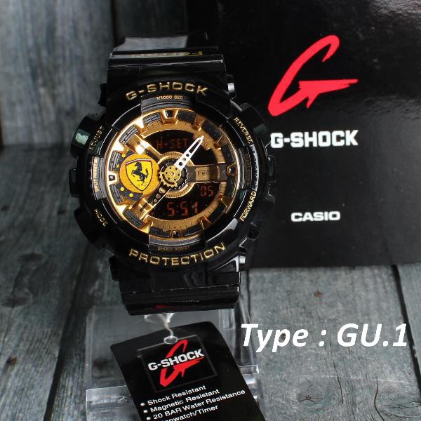 Jual G Shock Casio Ferrari Edition . Jam Tangan Pria & anak anak dual ...