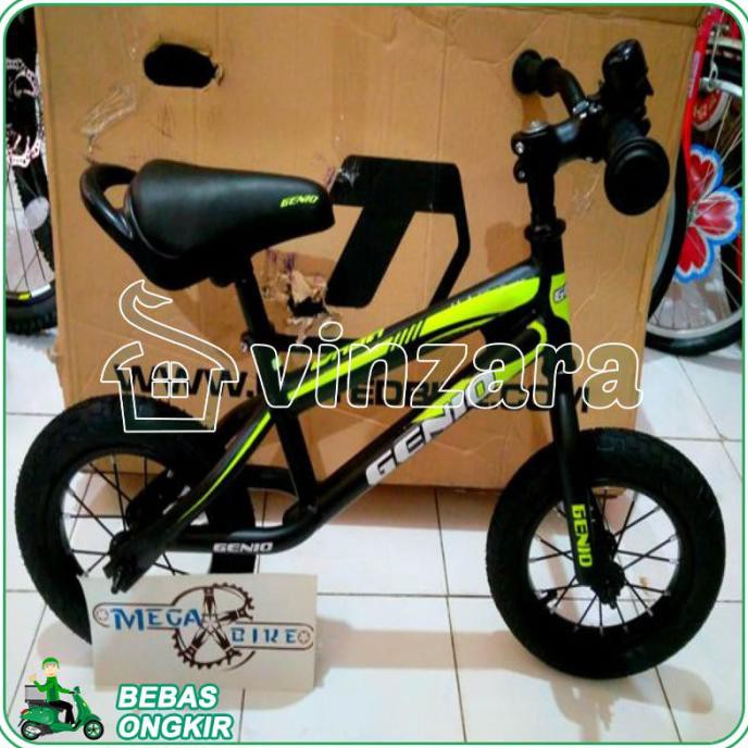 Jual Push Bike Dash Genio Ban Pompa Karet Balance Bike Keseimbangan ...