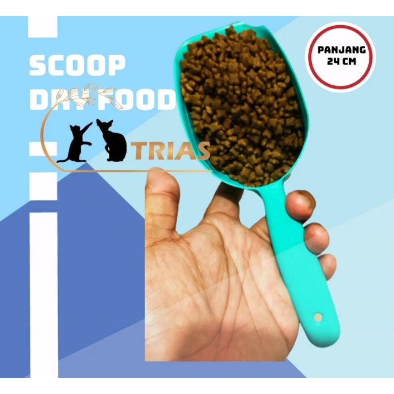 Jual SCOOP MAKANAN KUCING/SCOOP DRY FOOD/SKROP MAKANAN KUCING/SKRUP ...