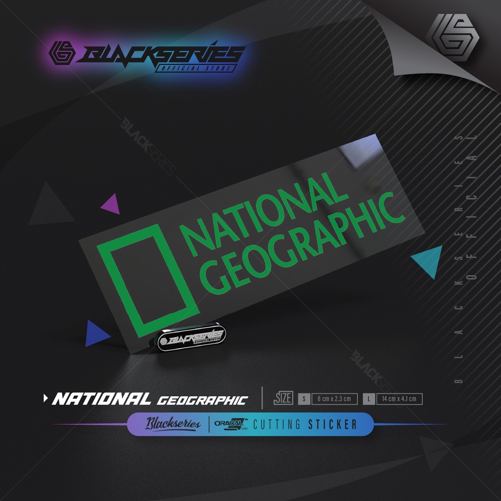 Jual Stiker National Geographic | Cutting Sticker National Geographic ...