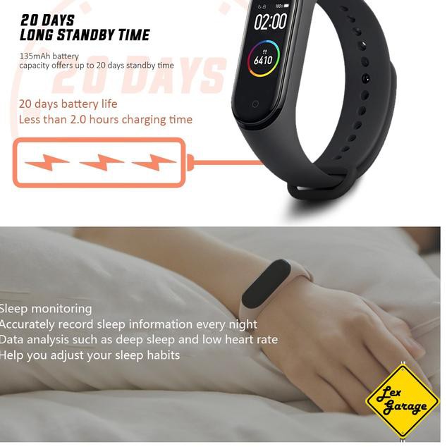 Jual Ü# Mi Band 4 Xiaomi Miband 4 Smartband Colour AMOLED Display Original Ü | Shopee Indonesia