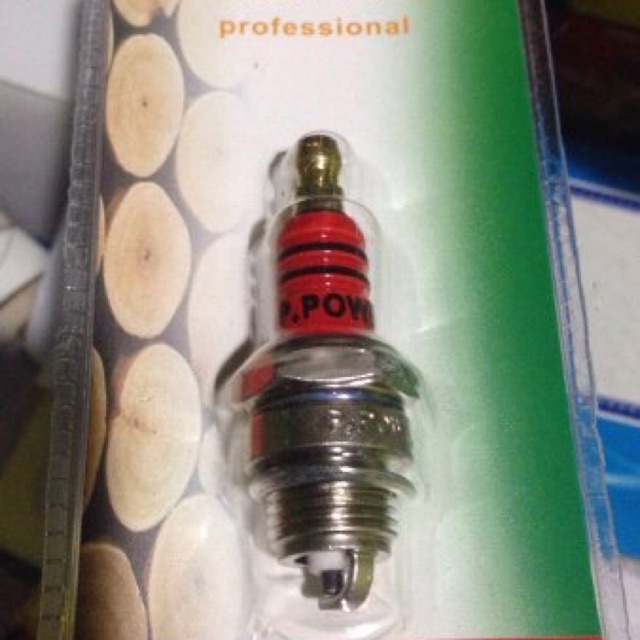 Jual Busi bpm6a potong rumput chain saw motor mini | Shopee Indonesia