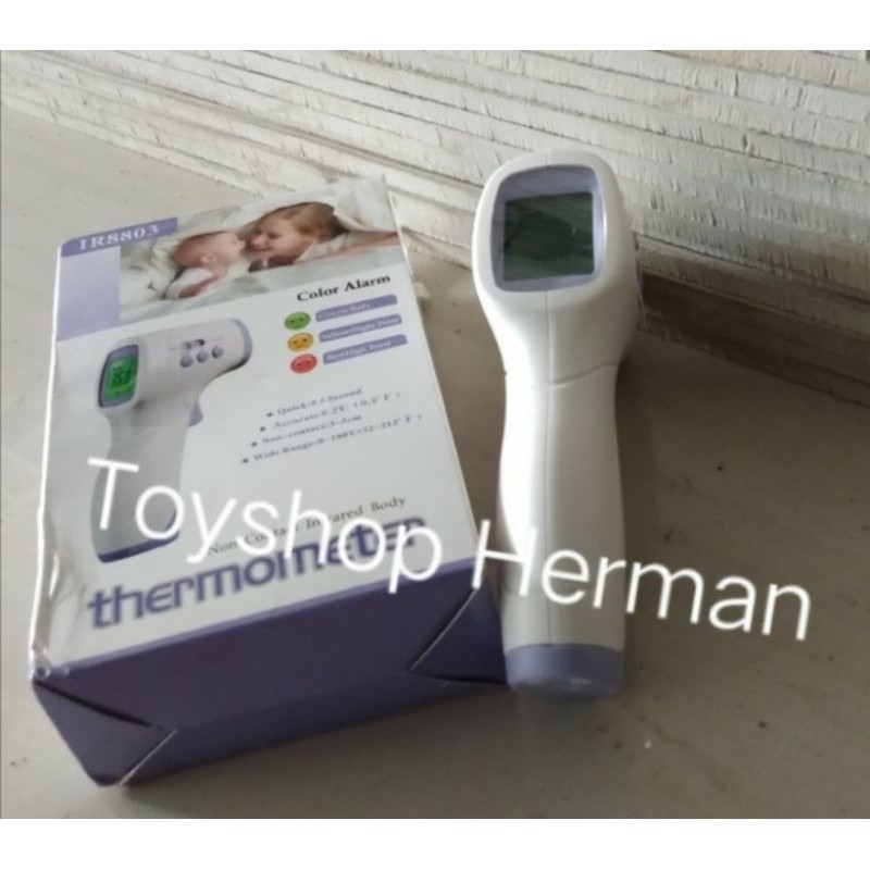 Jual Thermometer Infrared Digital / Thermogun Non-Contact utk alat ukur suhu tubuh | Shopee ...