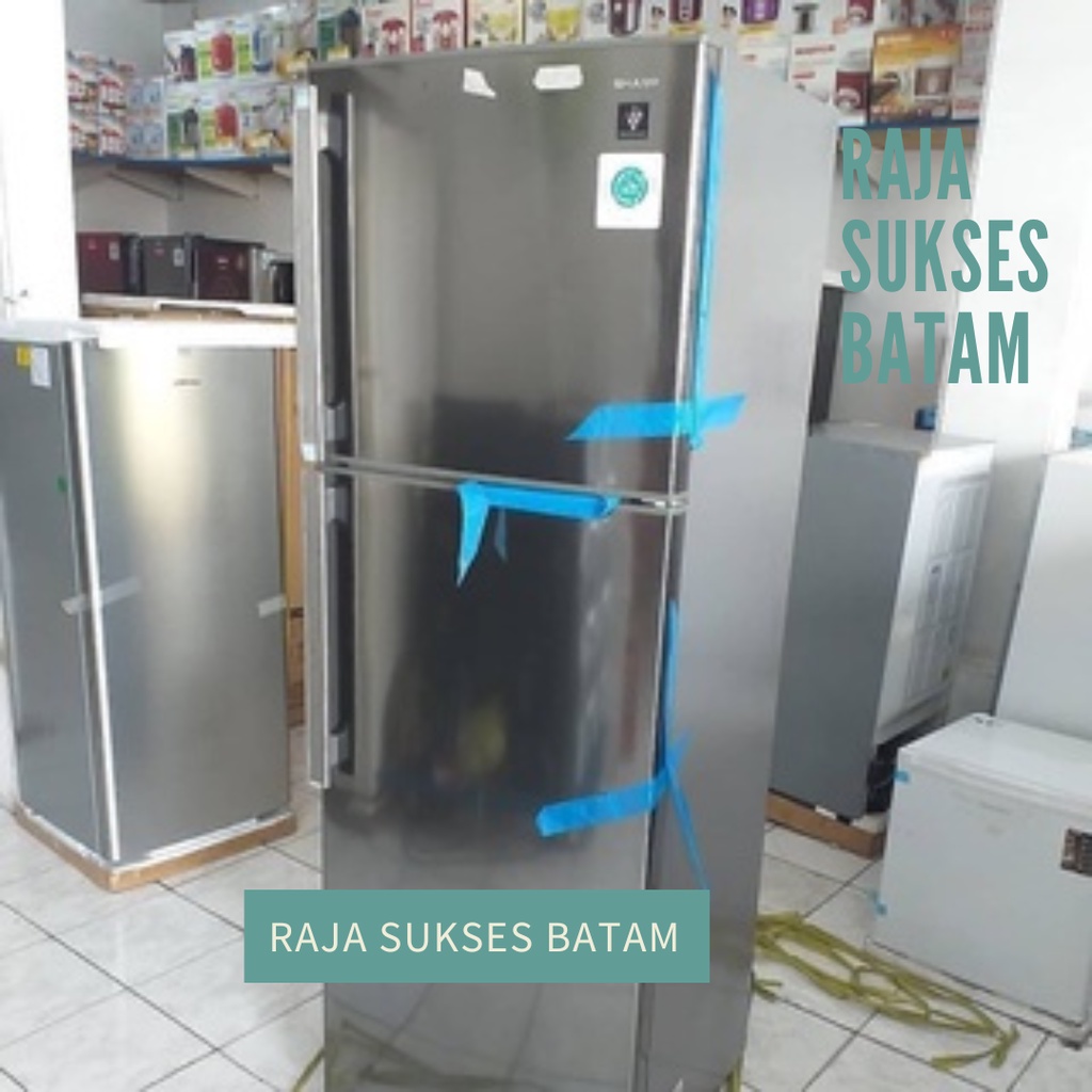 Jual KULKAS SHARP 2 PINTU SJ-450GP-SD PLASMA CLUSTER ION 352L BATAM ...