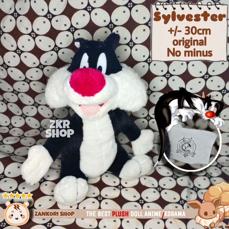 Jual BONEKA ANIMASI LOONEY TUNES ORIGINAL (SYLVESTER, BUGS BUNNY ...