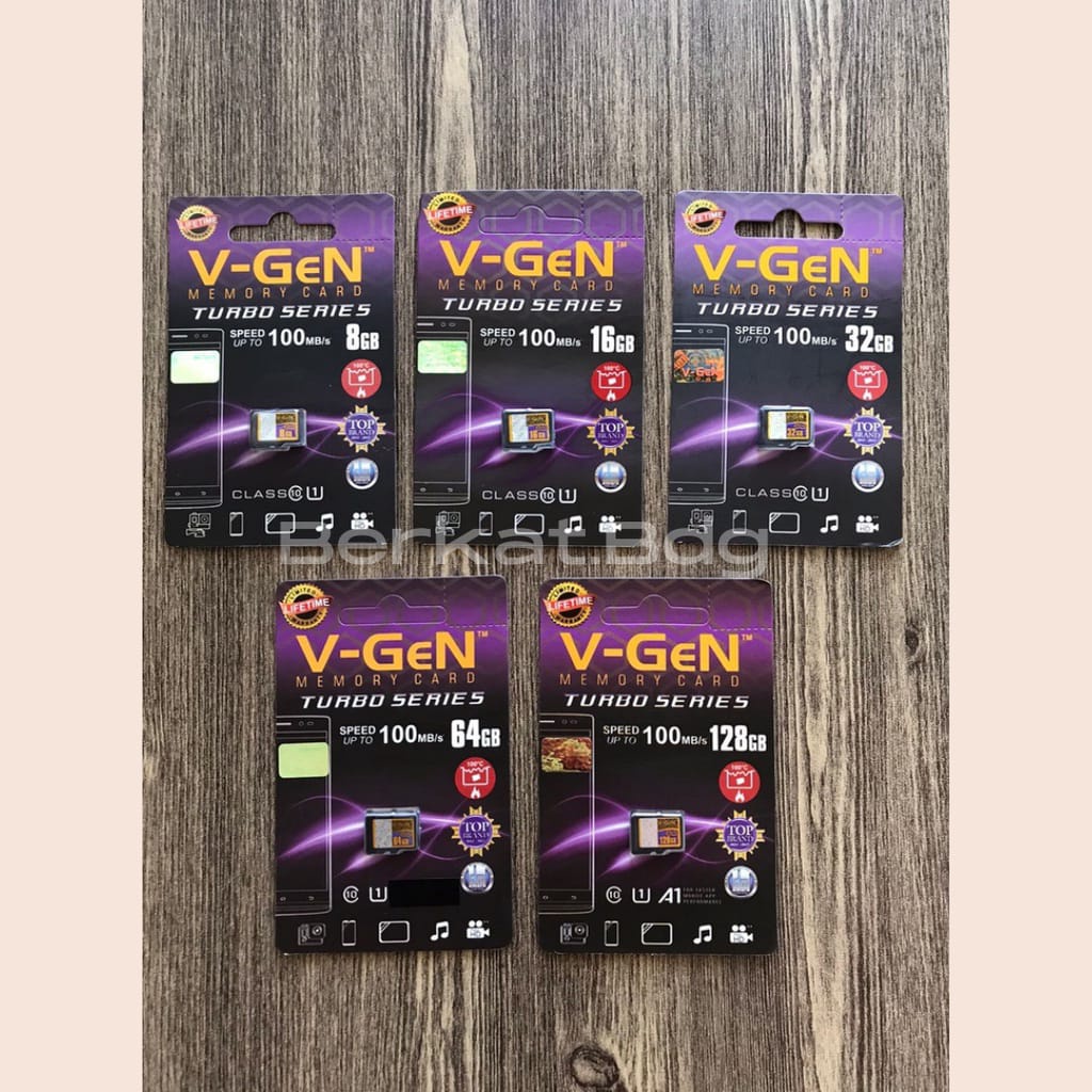 Jual KARTU MEMORI V=GEN vgen 4gb 8gb 16gb 32gb 64gb 128gb CLASS 6 turbo ...