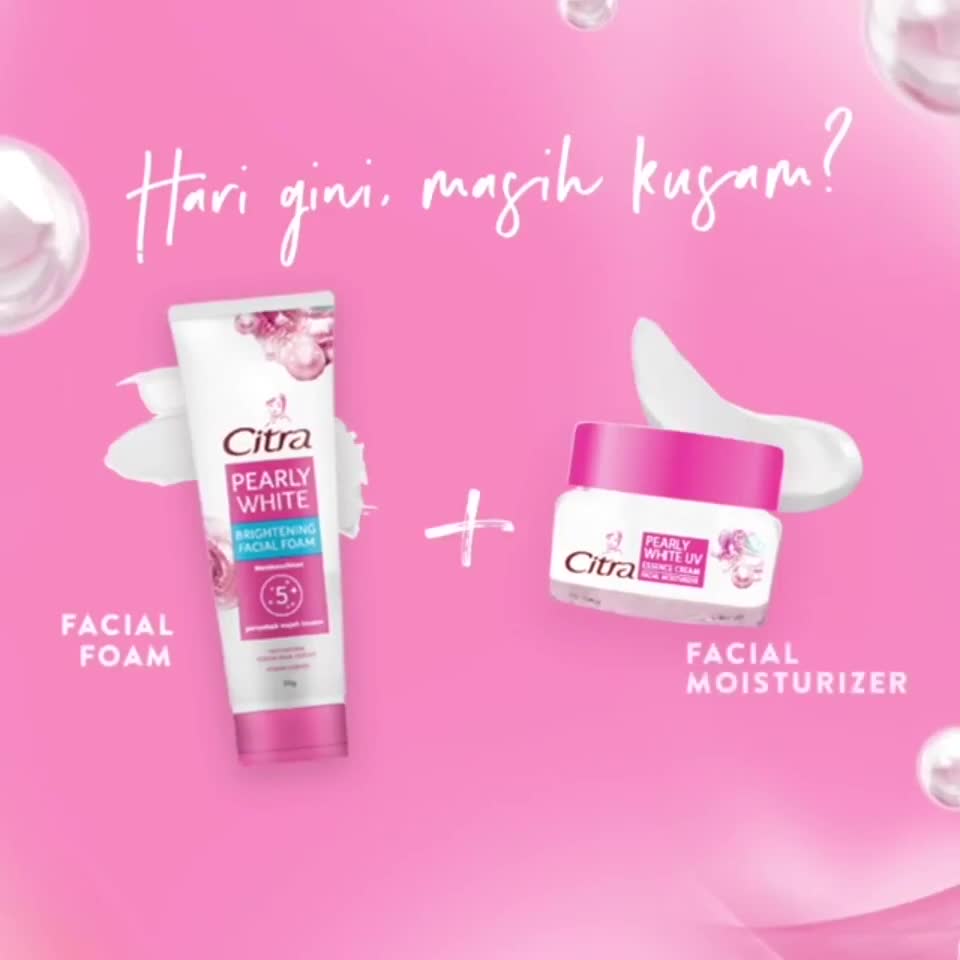 Jual Citra Moisturizer Krim Wajah Pearly Glow UV 40g | Shopee Indonesia