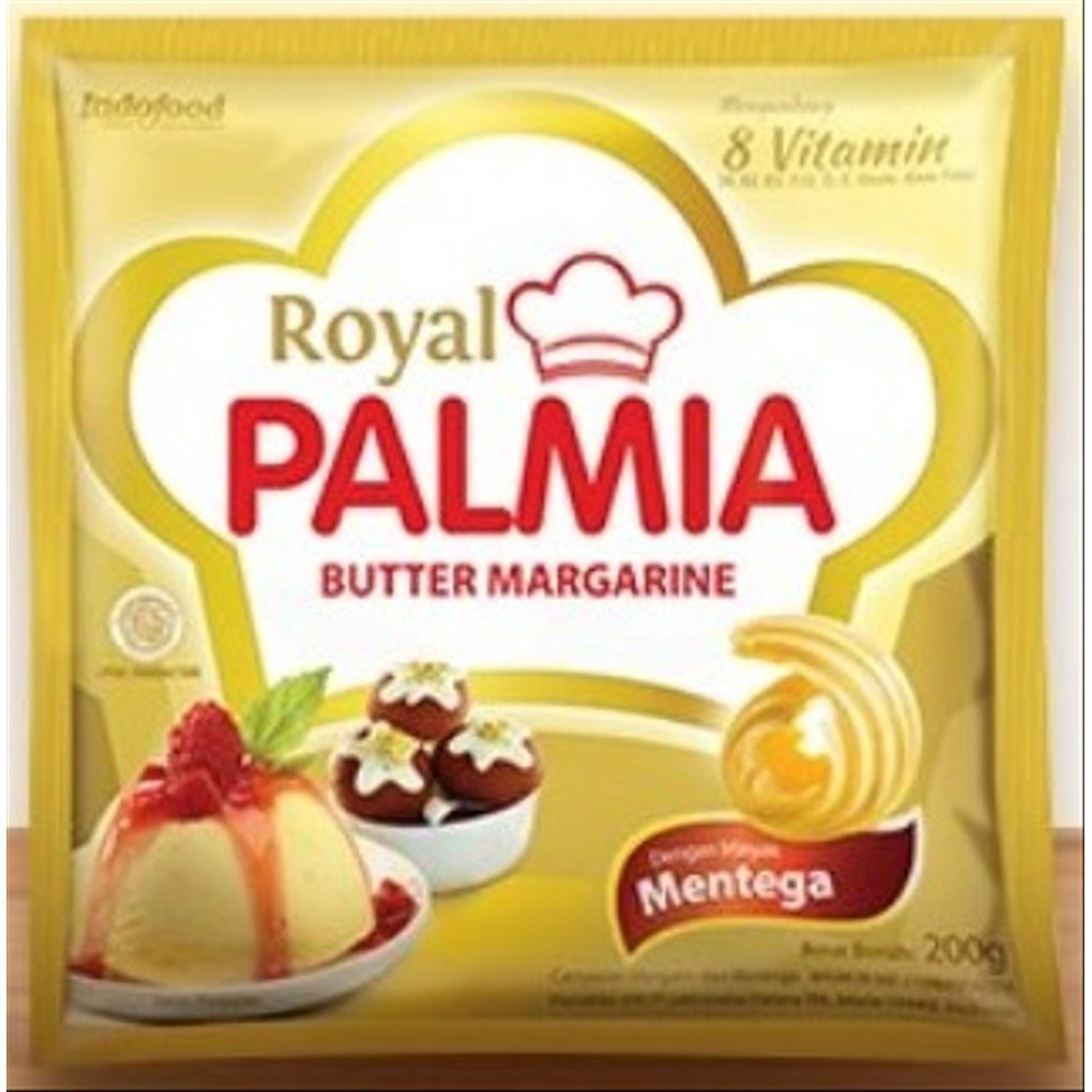 Jual Margarine Royal Palmia 200 Gram / Margarine & Butter | Shopee ...