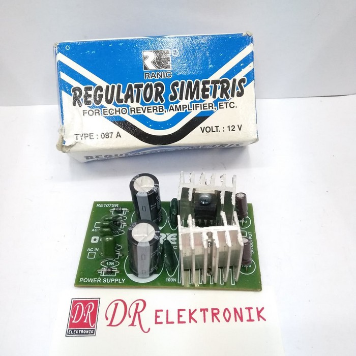 Jual Kit regulator simetris PSU power supply 12v 12 volt ampli ...
