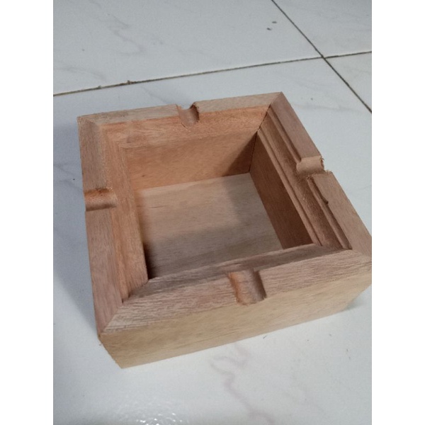 Jual asbak rokok / asbak kayu / asbak full kayu | Shopee Indonesia
