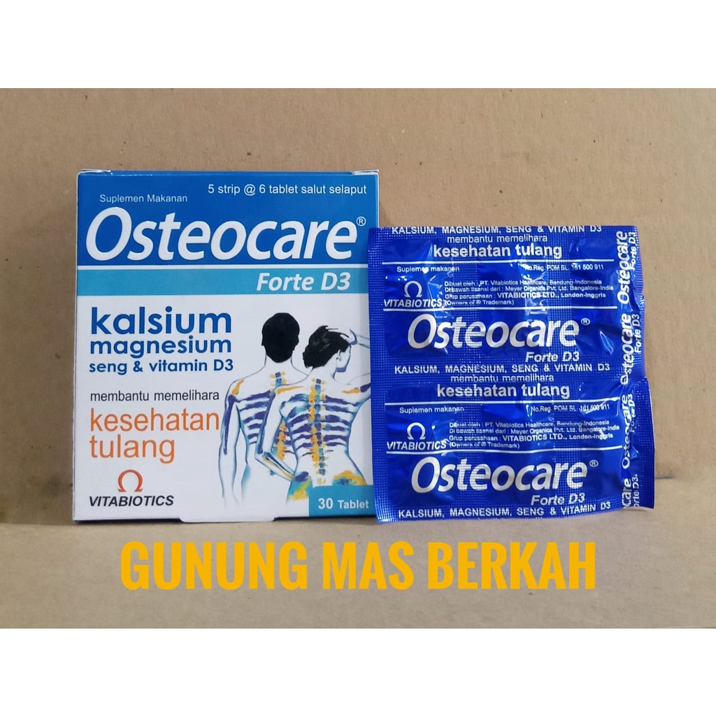 Jual OSTEOCARE FORTE D3 Osteocare Forte d3 isi 30 Tablet- Menjaga ...
