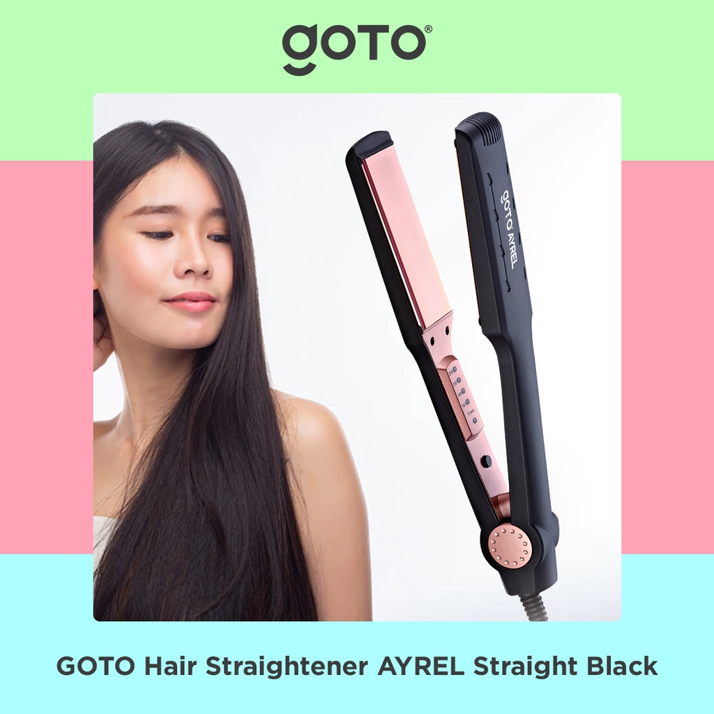 Jual Goto Ayrel Hair Straightener Styling Catokan Rambut Lurus Keriting ...