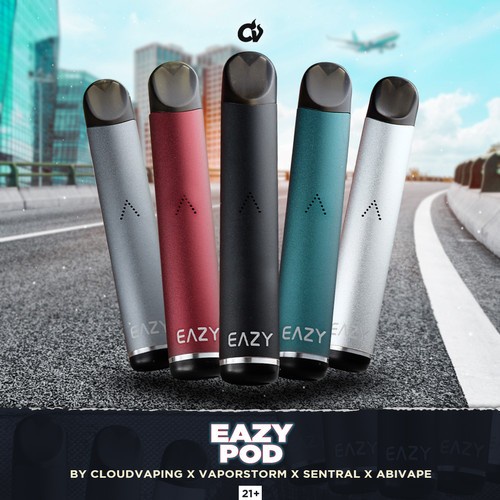 Jual Eazy Pod Starter Kit By Eazy Fullkit Vape Vapor Shopee Indonesia