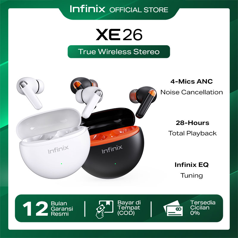 Jual Infinix TWS XE26 Buds Neo True Wireless Stereo | Shopee Indonesia