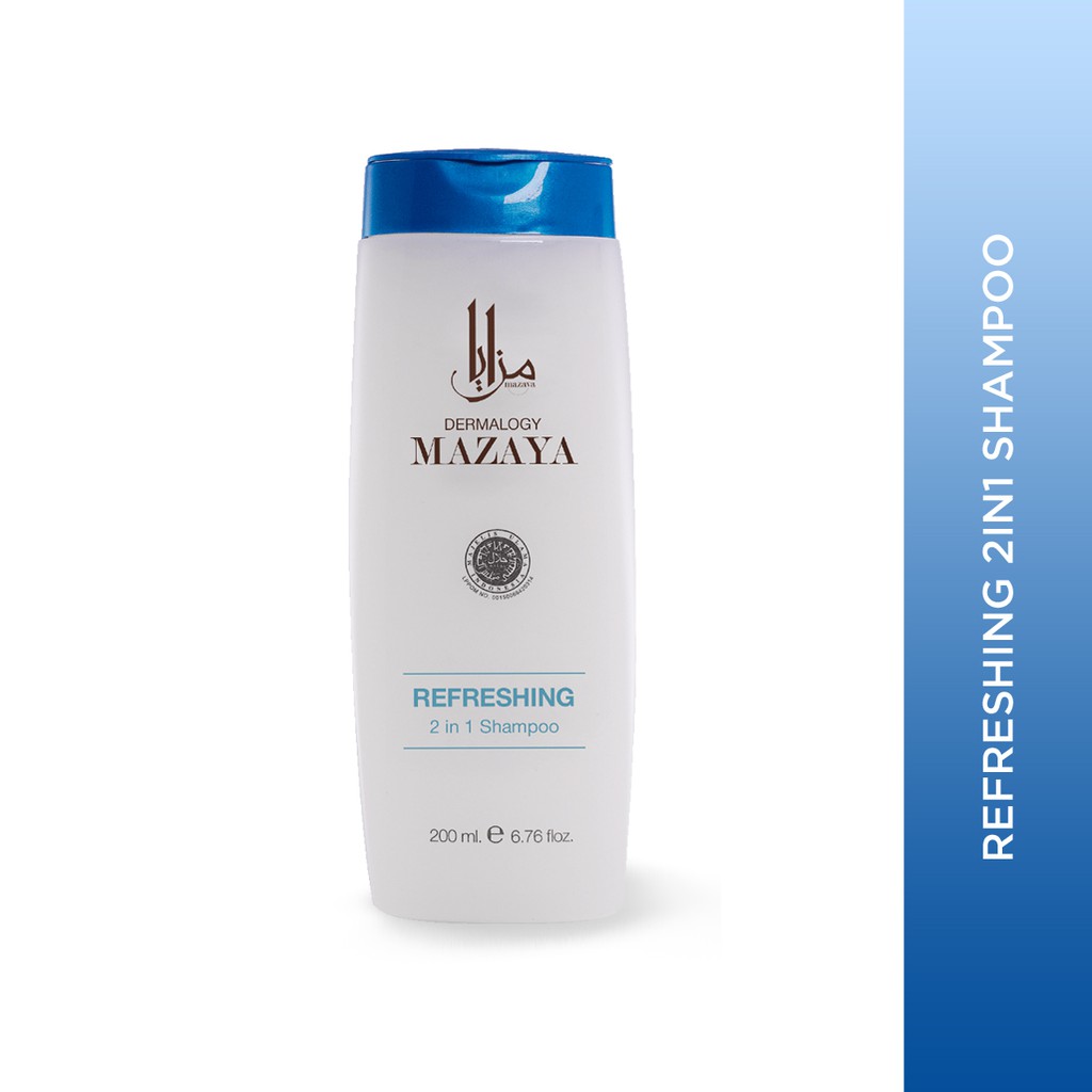 Jual [NEW] Mazaya Refreshing 2 in 1 Shampoo 200ml | Shopee Indonesia
