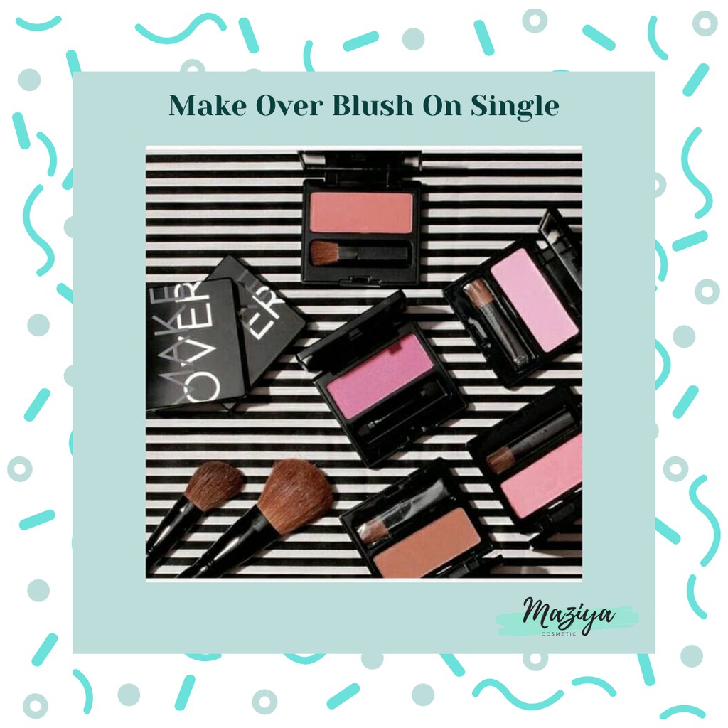 Jual MAKE OVER Blush On Single | Shopee Indonesia