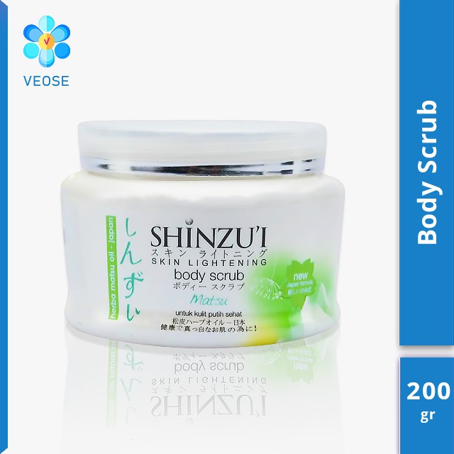 Jual Shinzui Matsu Skin Lightening Body Scrub - 200gr | Shopee Indonesia