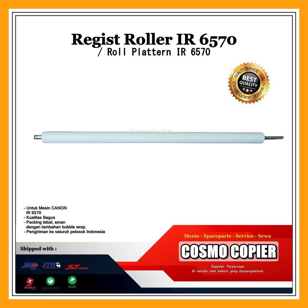 Jual REGIST ROLLER CANON IR 6570 ( ROLL PLATTERN IR 6570 ) | Shopee Indonesia