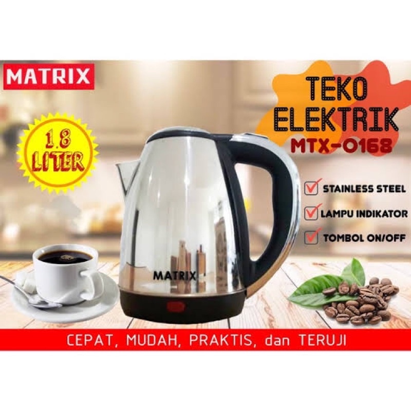 Jual KETTLE LISTRIK LUNALIFE 502 TEKO LISTRIK TEMPAT PEMANAS AIR 1,8 ...