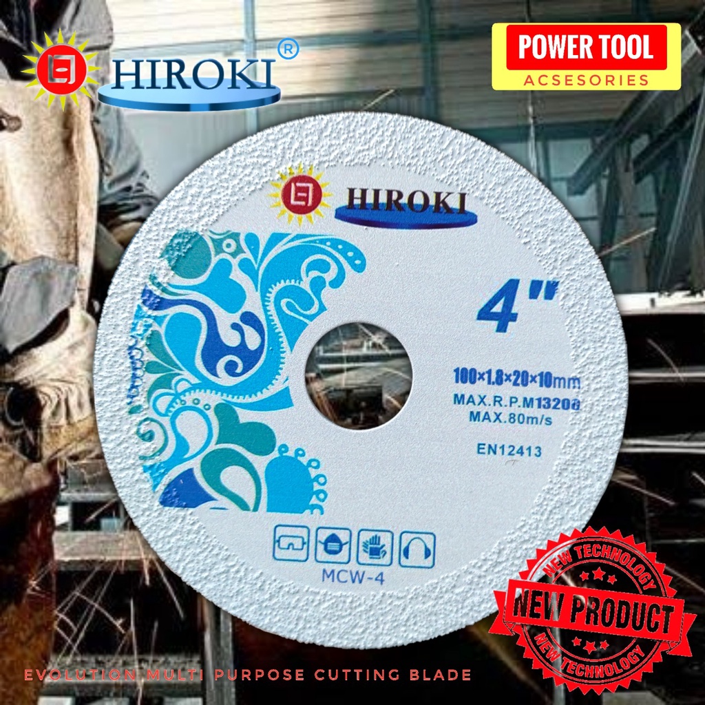 Jual Evo Blade MUlti Purpose Cutting Wheel 4 Inch Original Hiroki Mata ...